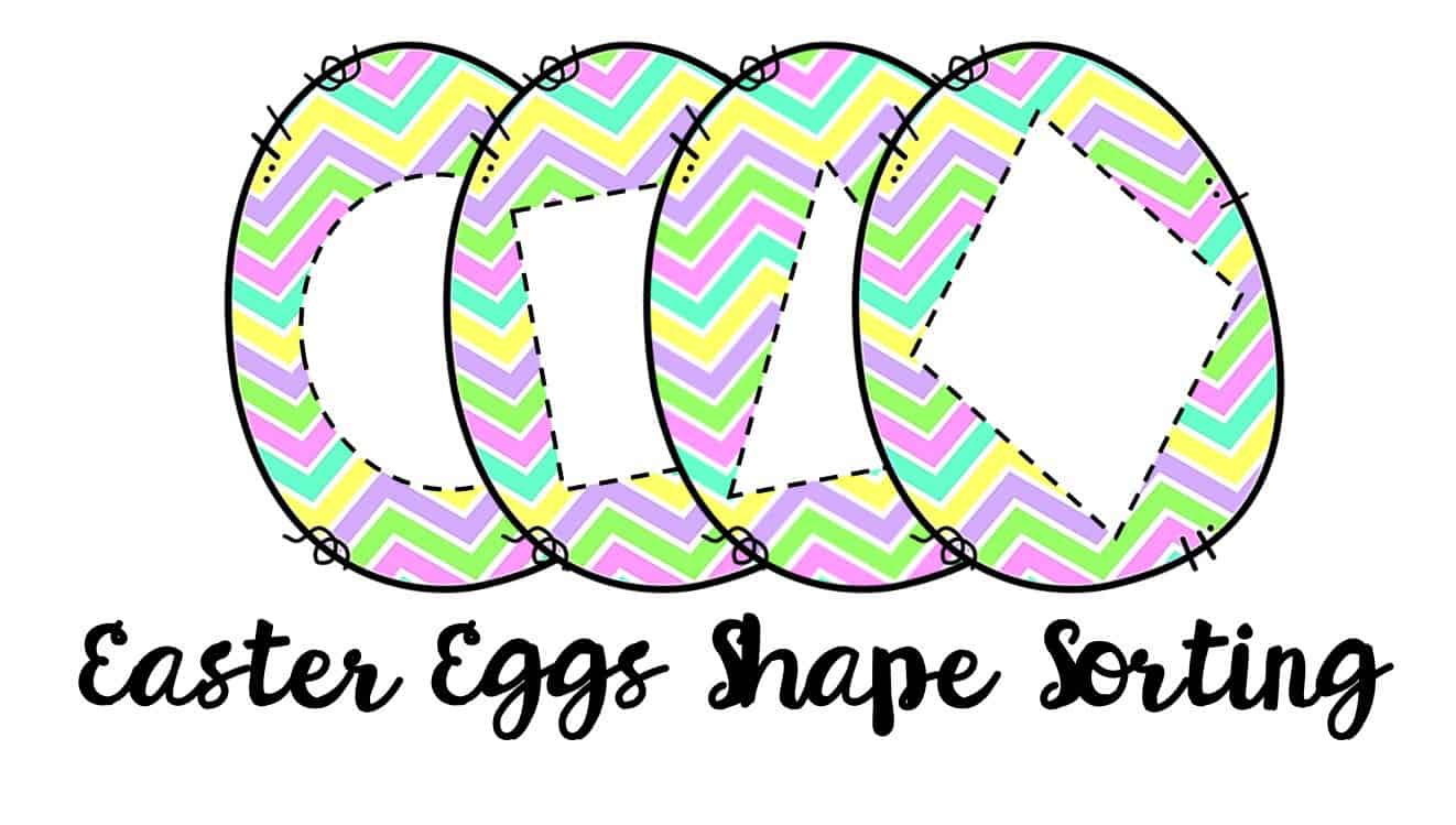 Easter Shape Sorting Activity : 8 Amazing Shapes To Be Sorted - FluffyTots Easter Shape Sorting Activity : 8 Amazing Shapes To Be Sorted - FluffyTots