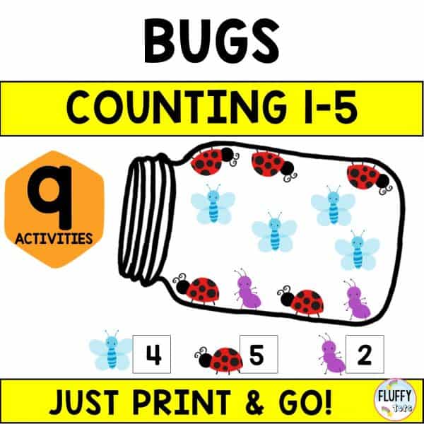 Bugs Number Recognition : FREE 1-10 Number Recognition Printables ...