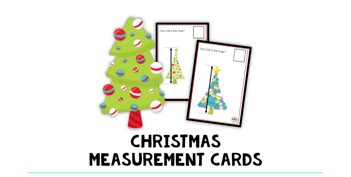 Christmas Measurement Card : FREE 4 Measurement Cards - FluffyTots