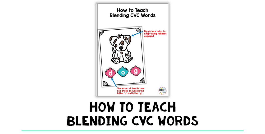 How To Teach Blending CVC Words 2 Easy Simple Steps FluffyTots How To Teach Blending CVC Words 2 Easy Simple Steps FluffyTots