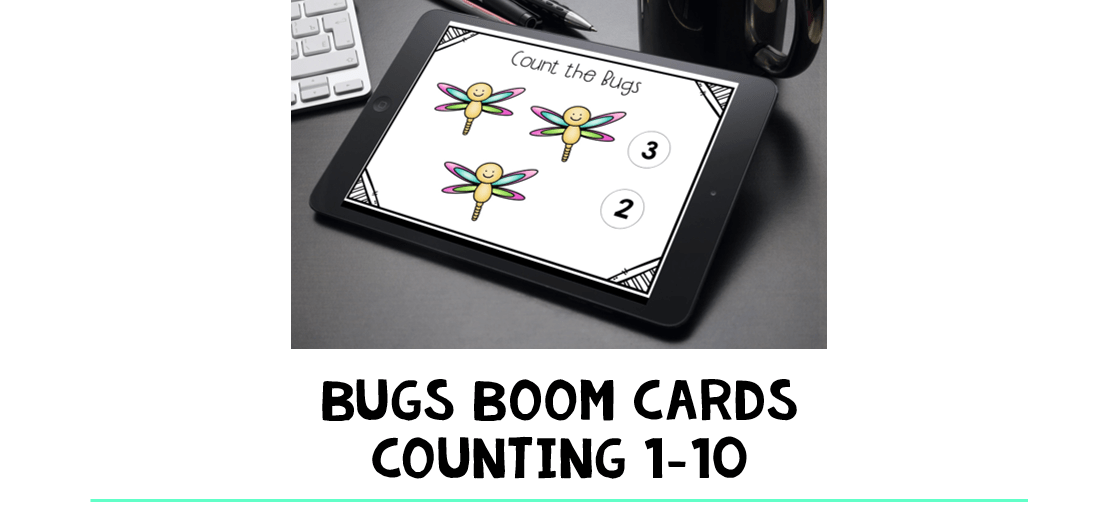 Bugs Boom Cards : FREE 10 Bugs Counting Cards - FluffyTots