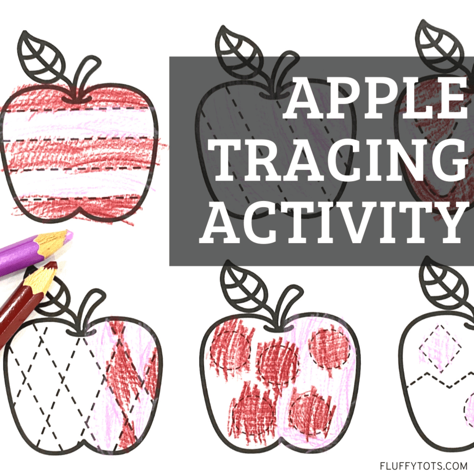 60 Fun and Easy Apple Tracing Lines to Make Tracing Exciting for Kids ...