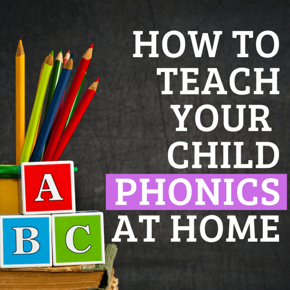 How To Teach Your Child Phonics At Home FluffyTots